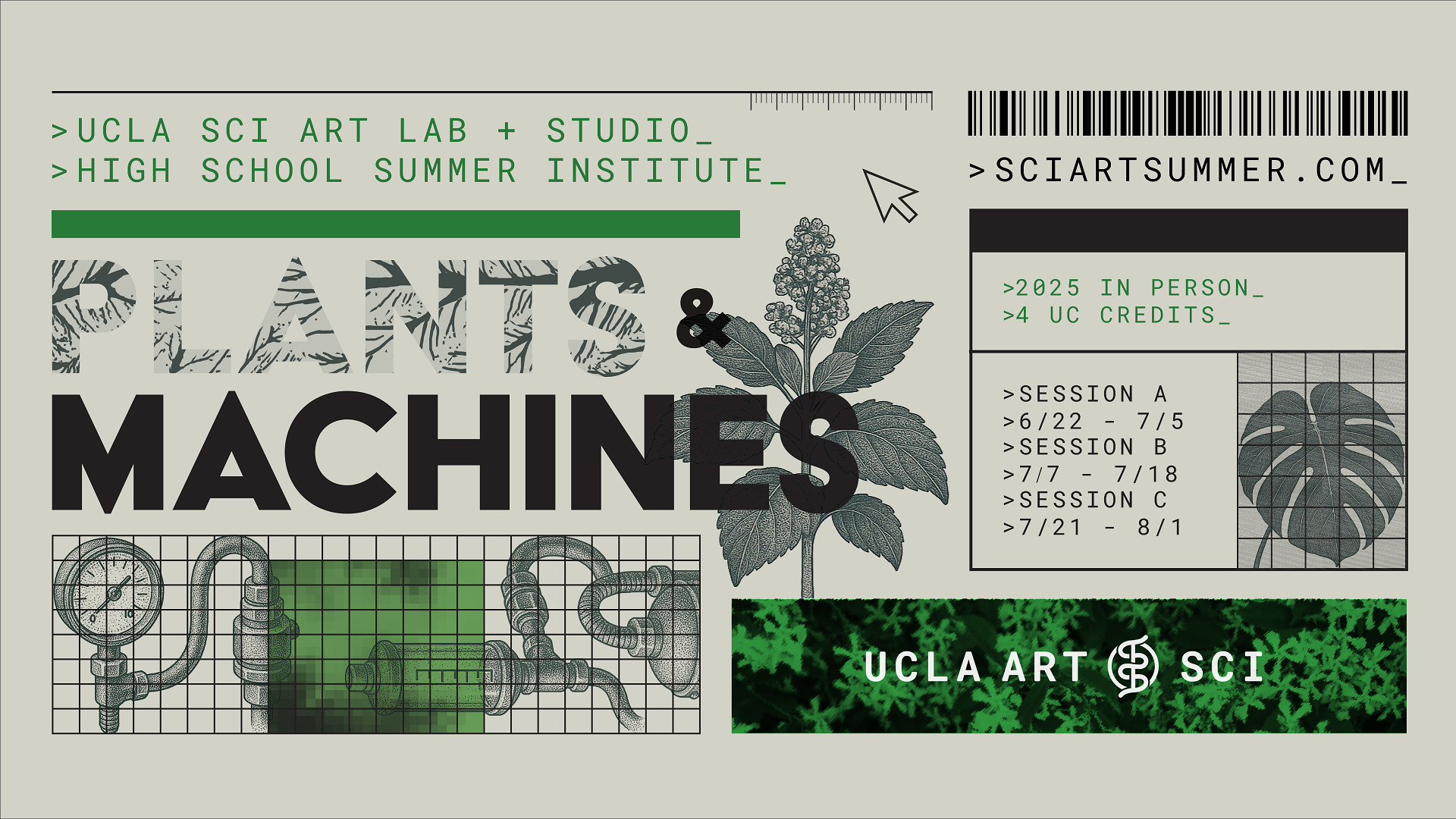 SCI ART LAB + STUDIO 2025 | UCLA Art | Sci Center + Lab
