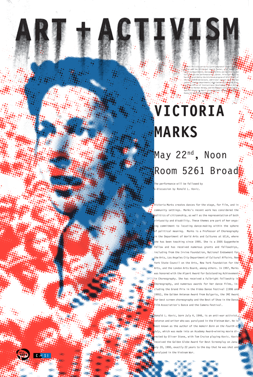 VICTORIA MARKS: Art + Activism Lecture | UCLA Art | Sci Center + Lab